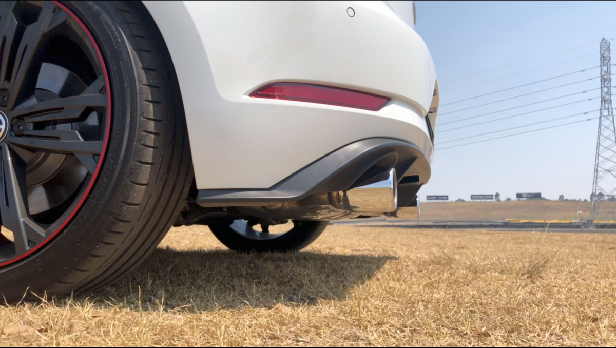 GTI TCR Rear Muffler – Track Hack Parts